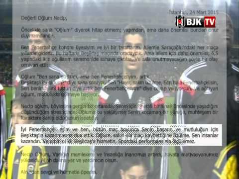 Necip Uysal'a Mektup