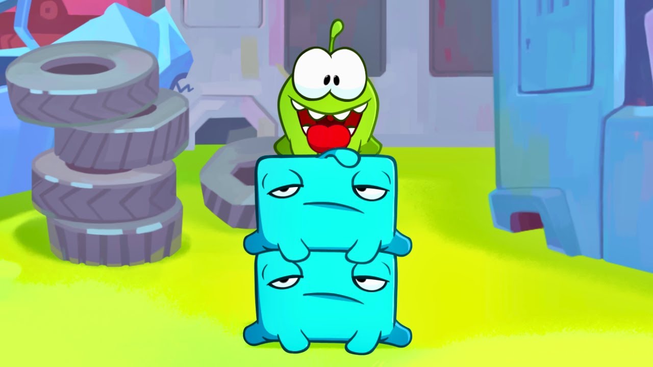 Blue Monster Ne Kiya Om Nom Ko Help 🐸 Om Nom Cartoon For Kids - YouTube