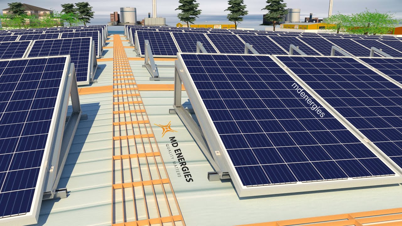 Solar Power Plant Design | MD Energies - YouTube