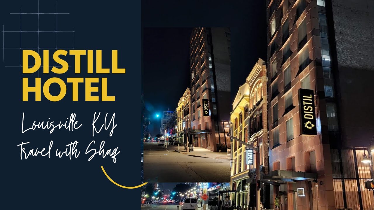 DISTILL HOTEL LOUISVILLE KY/Best Hotels in KY/Moxy Louisville KY - YouTube
