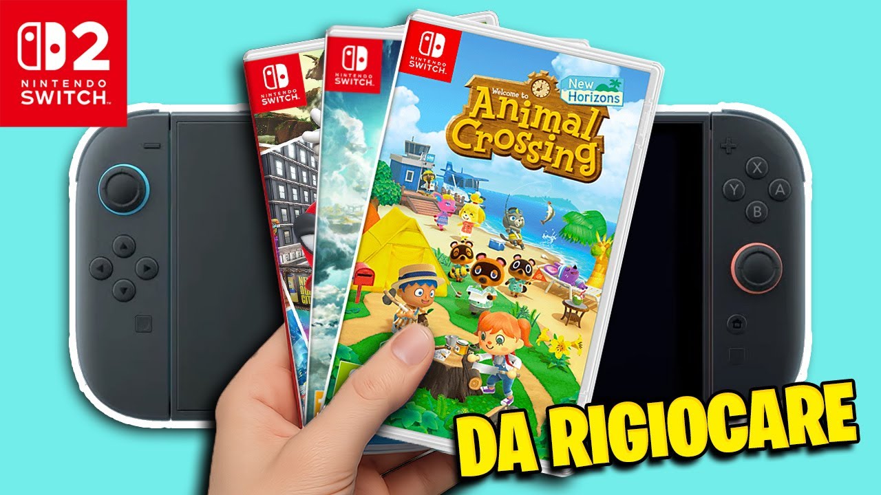 I migliori giochi Switch 1 da GIOCARE su SWITCH 2 ! - YouTube