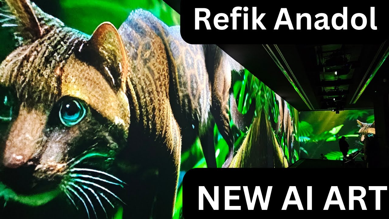 Will AI Art take over the galleries of the world? NEW work by Refik ...