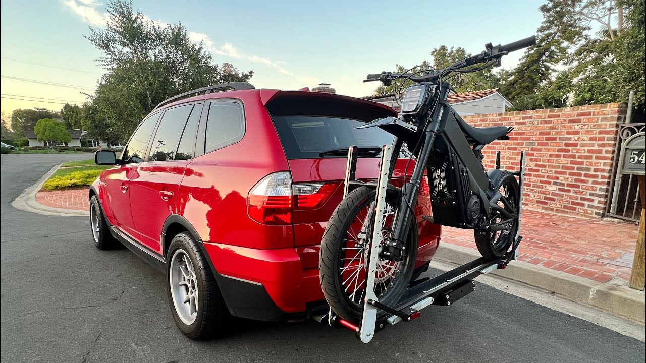 How to load Talaria XXX on to 1up Xtreme Duty Single Trail Rack! - YouTube