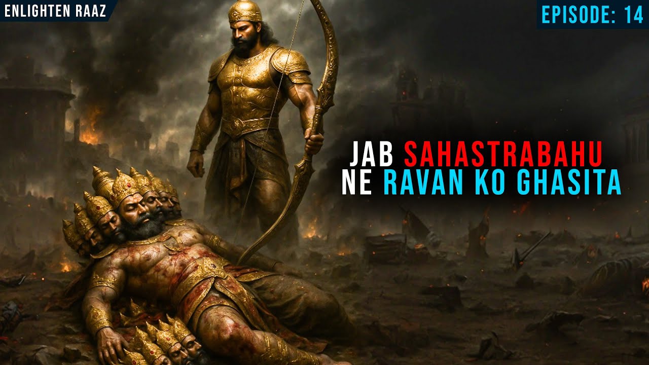 Jab Sahastrabahu Ne Ravan Ko Ghasita | Pulastya Rishi Aur Jyotish ...