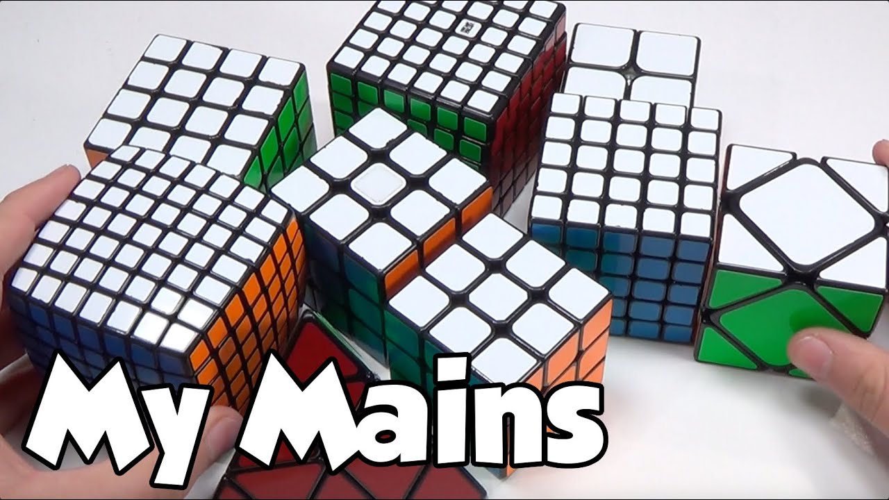 My Main Speedcubes! (Early 2015) - YouTube