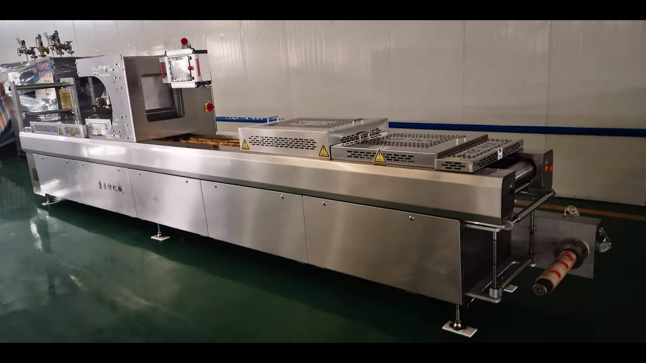 Thermoforming vacuum skin packaging machine | Fully automatic skin pack ...