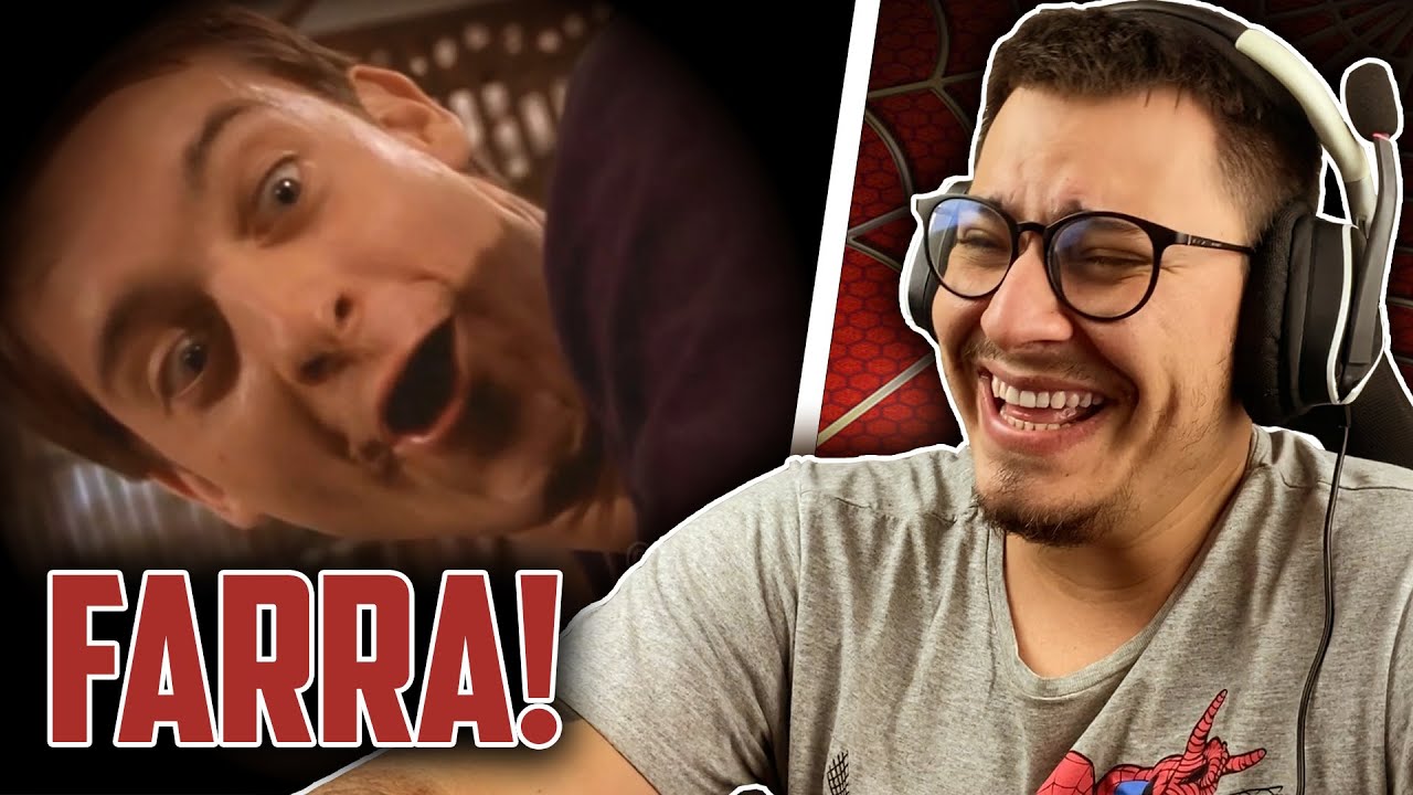 REACT - HOMEM-ARANHA SEM VOLTA PRA FARRA | FOTÓGRAFO PROFISSIONAL [TOLEZUANDO] - YouTube