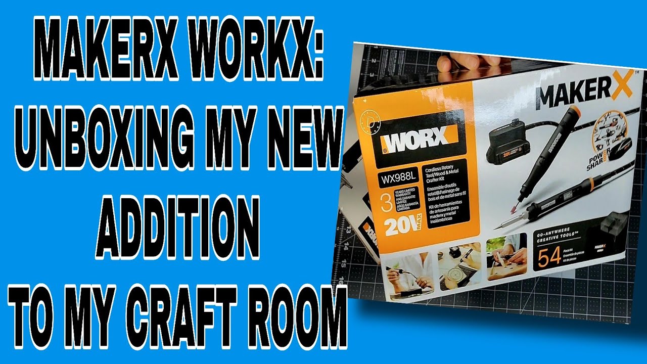 MAKERX WORX: UNBOXING MY NEW ADDITION TO MY CRAFT ROOM ♡ UNICAHIJA ...