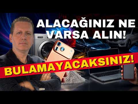 BÜYÜK PİYASA ALARMI! ÇOK GEÇ OLMADAN SATIN AL!