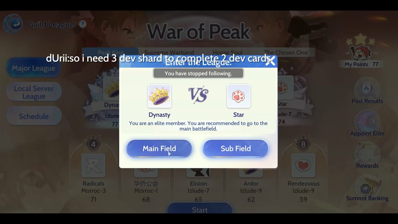 [ Ragnarok Origin Global ] Cross Server GL Dynasty VS Star Champion POV ...