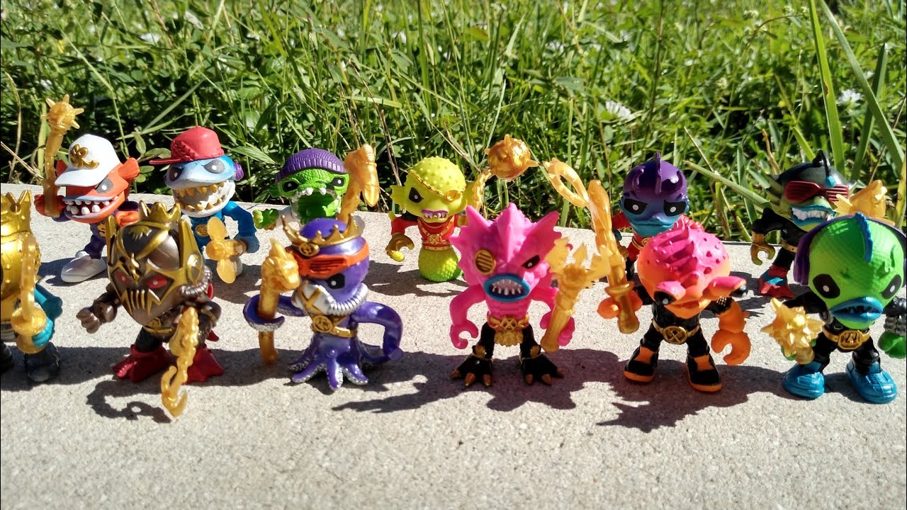 Treasure X Sunken Gold Complete 12 Figure Set! - YouTube