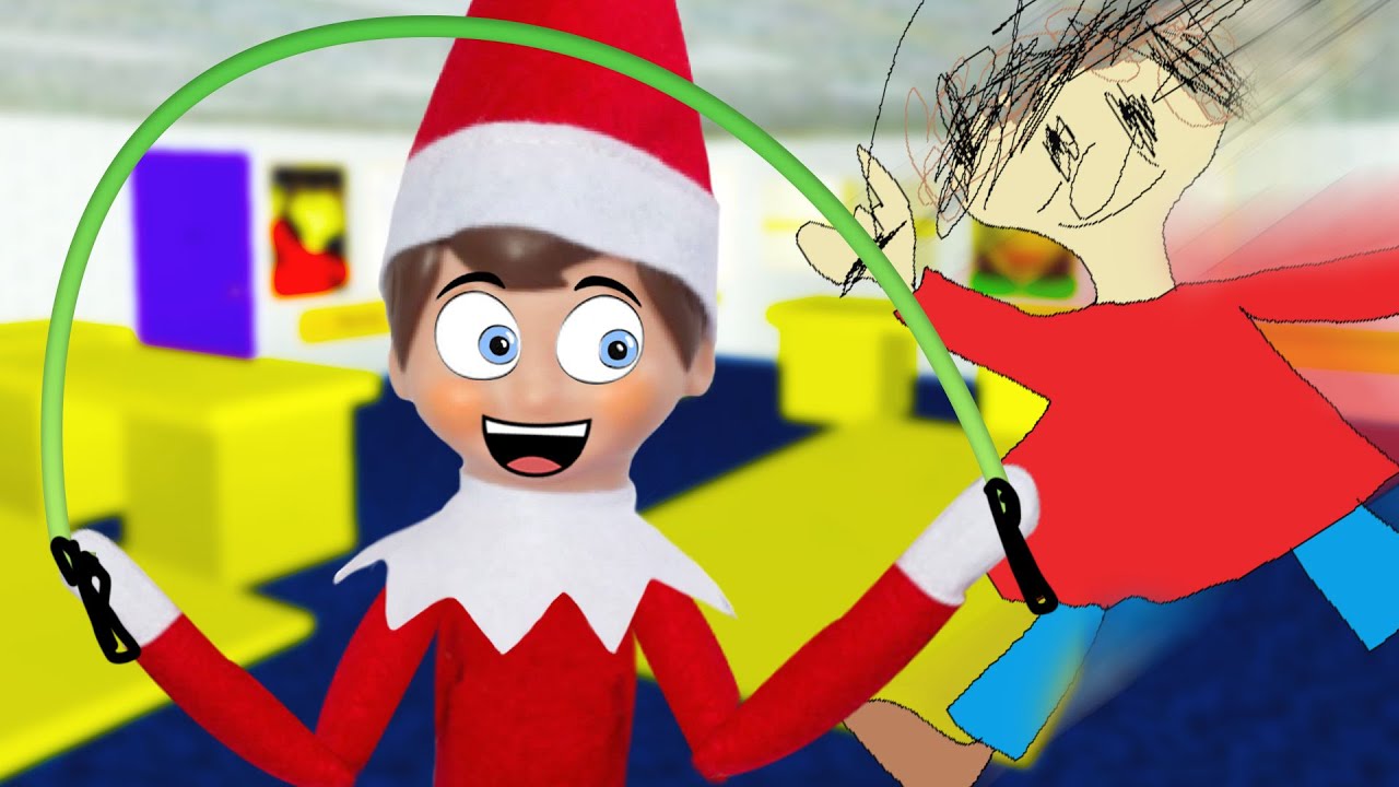 ELF ON THE SHELF BACK TO SCHOOL at BALDI'S BASICS | BUDDY meets ...