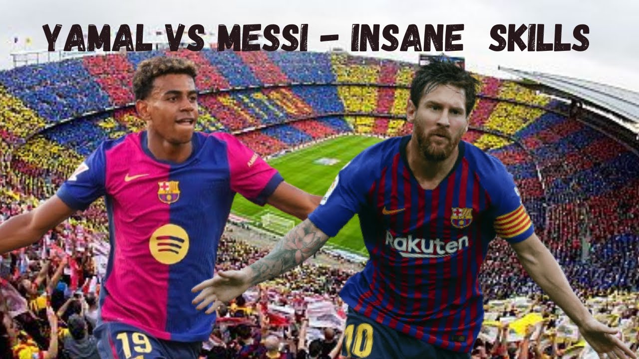MESSI VS. LAMINE YAMAL – THE MOST INSANE SOCCER SKILLS EVER! - YouTube