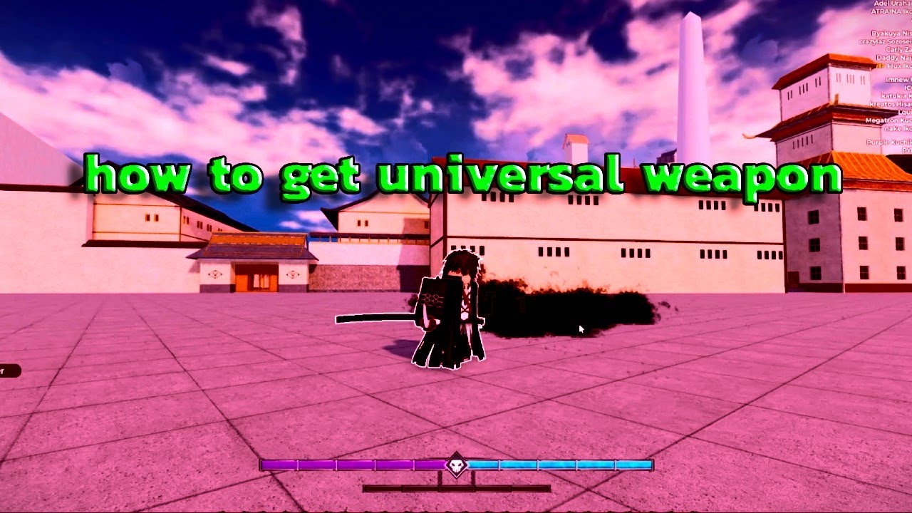 FASTEST WAY To OBTAIN The NEW UNIVERSAL WEAPON | Type Soul solo - YouTube