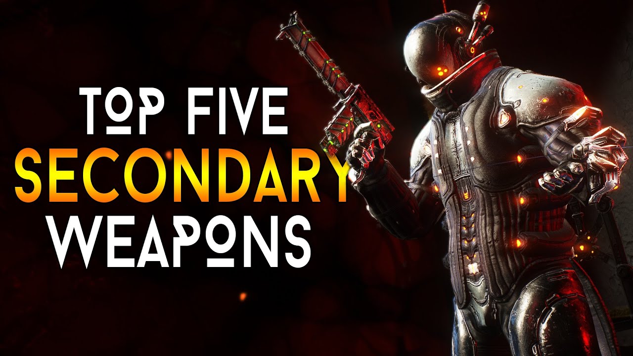 [WARFRAME] TOP 5 MUST HAVE SECONDARY WEAPONS NOW! - YouTube