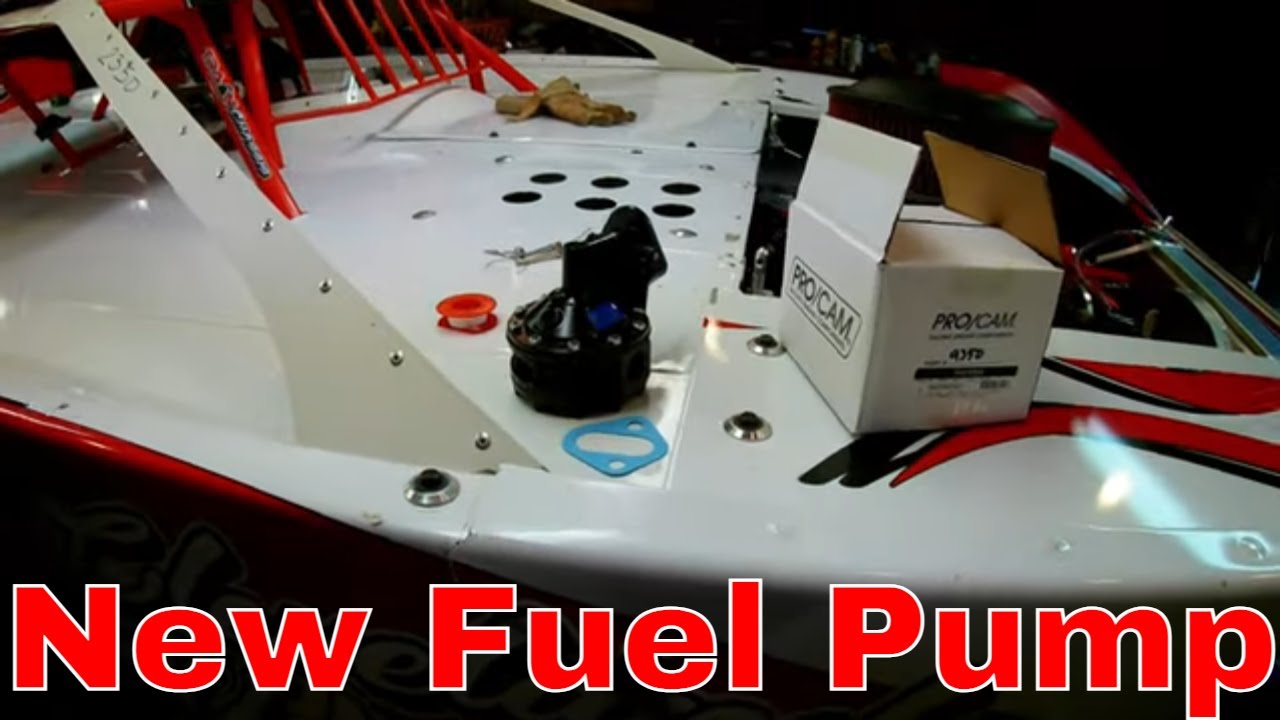 Changing The Fuel Pump / Trailer Tires / Prepping Late Model - YouTube