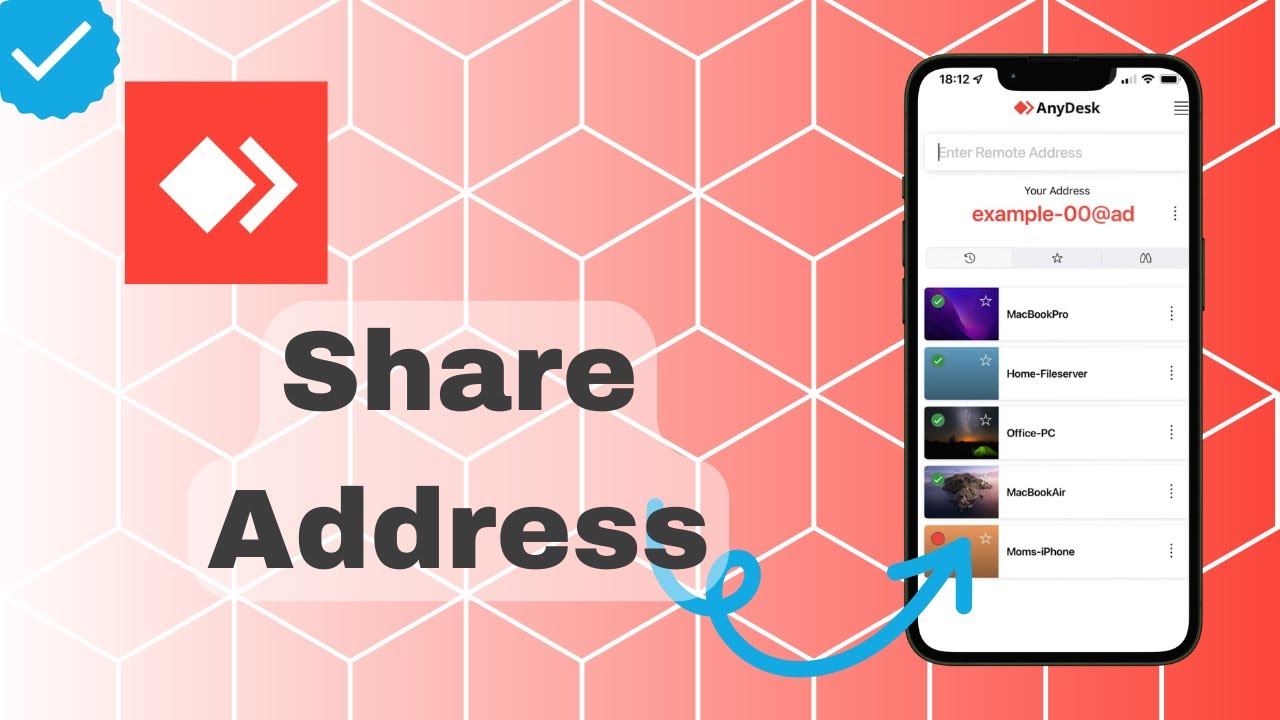 How To Share Address On AnyDesk? - YouTube