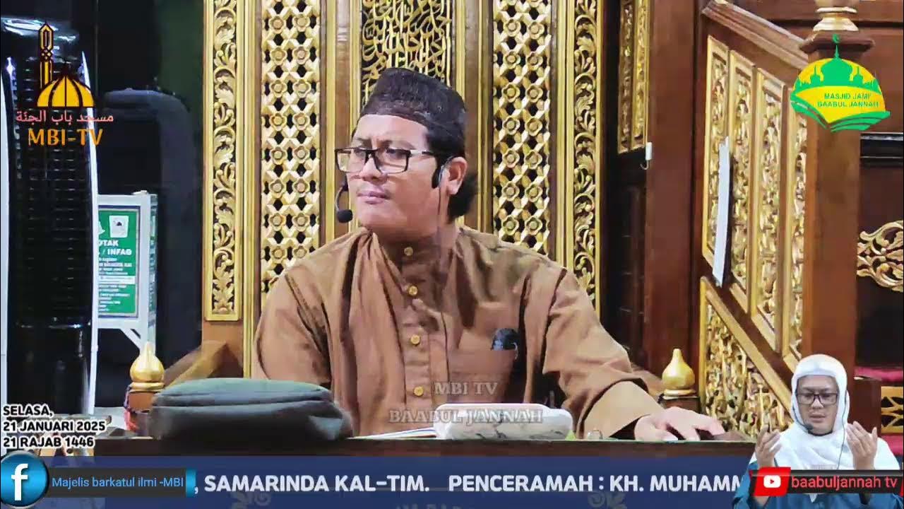 🔴(LIVE) MBI BAABUL JANNAH, || KH. MUHAMMAD ZAINUDDIN AR, S.PD.I - YouTube