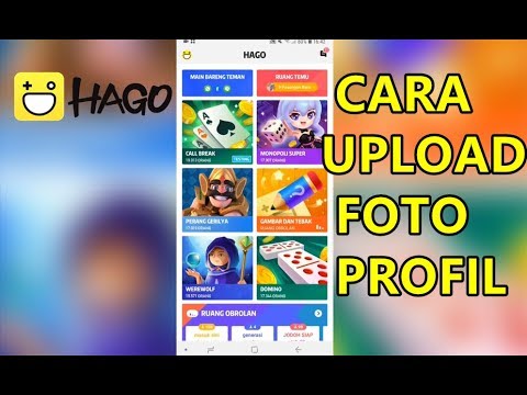 CARA MENGGANTI FOTO PROFIL HAGO. Download APK Hago Linknya ada dibawah yaa