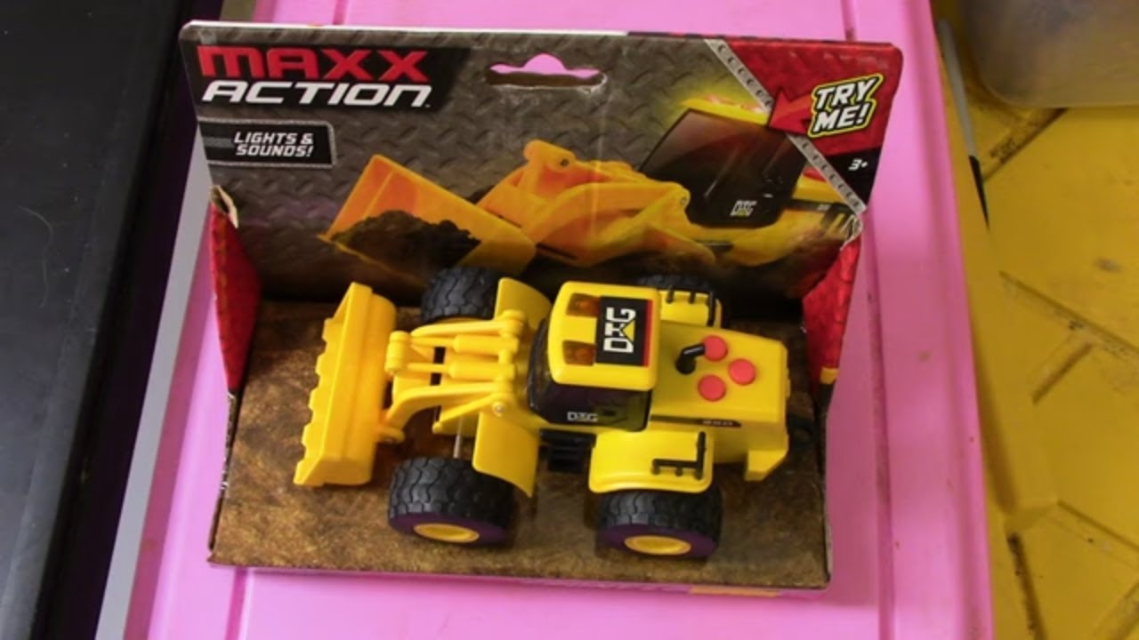 Maxx Action Front Loader From 5 Below Review 🚜 - YouTube