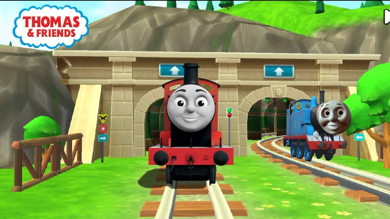 Thomas and friends mini || the Thomas train 🚄 🚉 racing games play ...