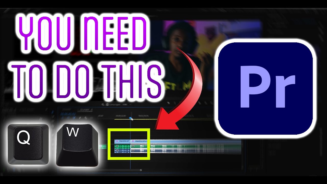 YOU NEED TO USE THIS TRICK IN PREMIERE PRO! | Q and W Ripple Trim - YouTube