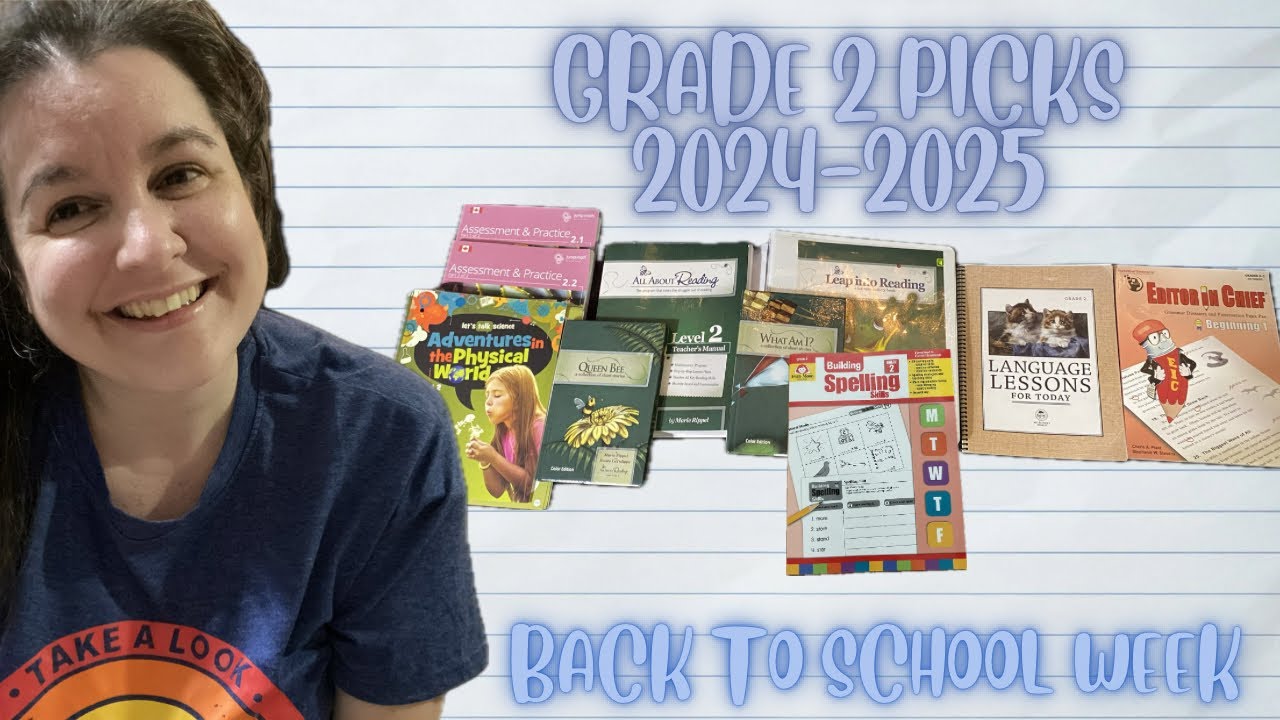 Grade 2 Curriculm Picks 2024-2025/Back to School Week - YouTube