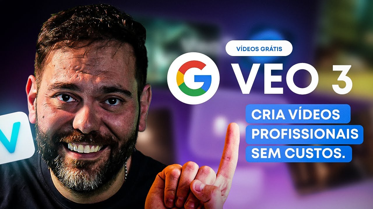 Como Criar Vídeos Profissionais com Google VEO 3 GRÁTIS? Passo a Passo ...