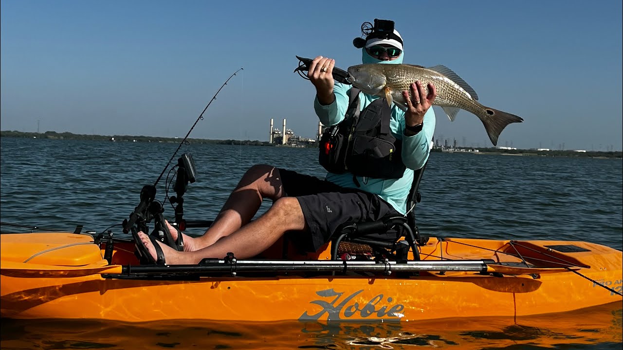 Redfish were on FIRE at Braunig Lake - YouTube