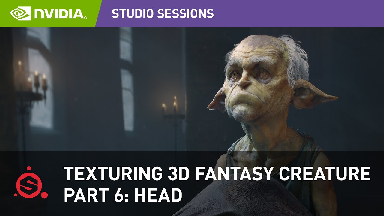 Texturing a 3D Fantasy Creature w/ Maria Panfilova - Adobe Substance ...