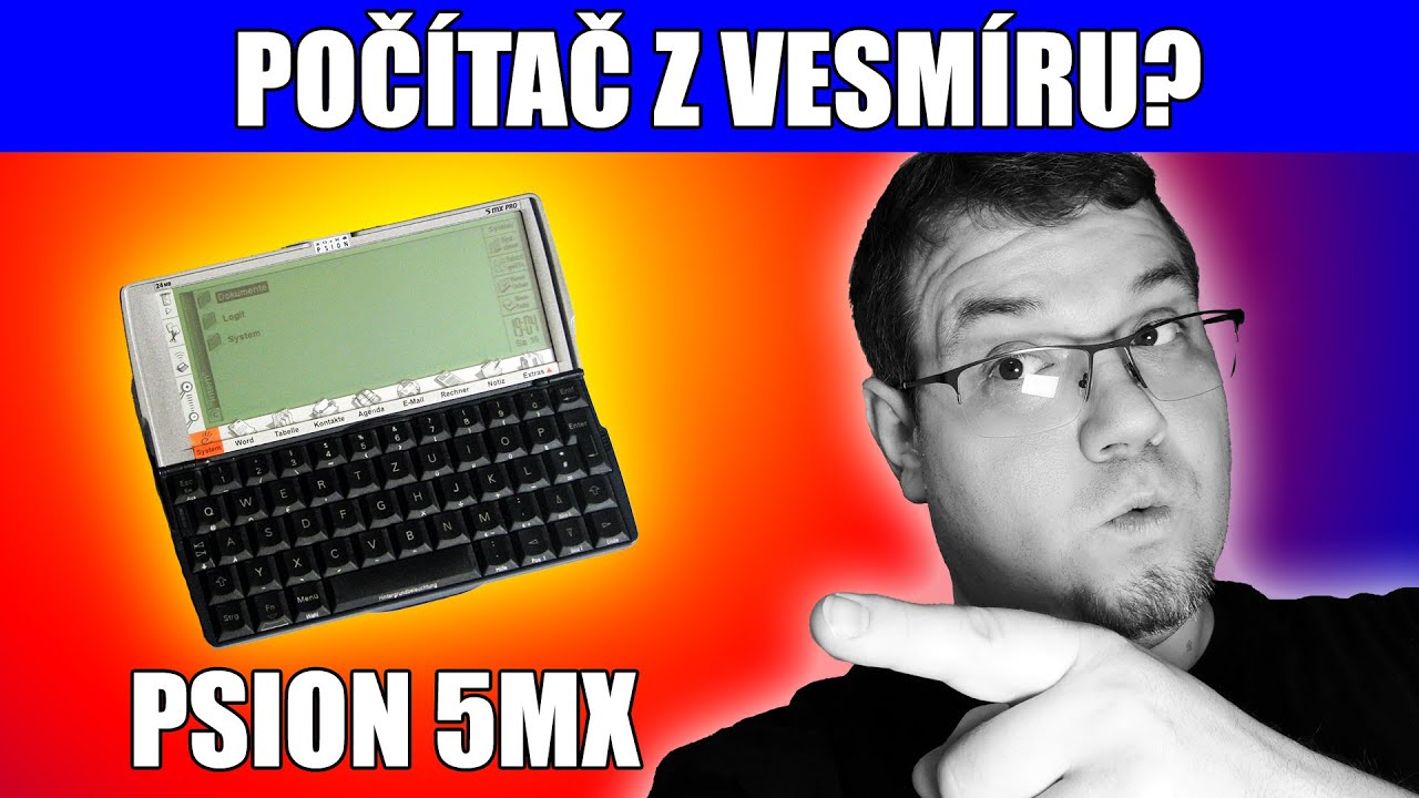 Počítač z vesmíru? - Psion 5mx - [Retro-Tech] [ep3] - YouTube