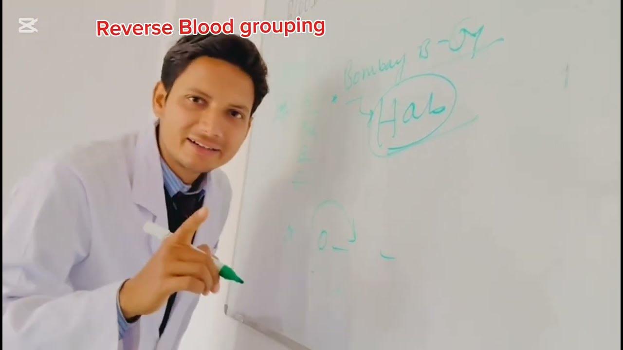 Reverse Blood Grouping || Principal and procedures and interpretation|| About Bombay blood group ...