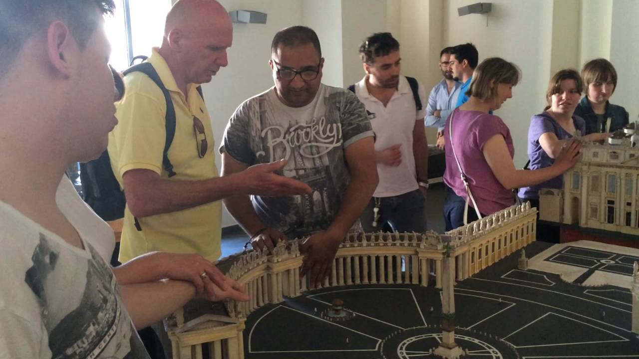 TACTILE MUSEUM for visually impaired visitors - Catania, Sicily - YouTube