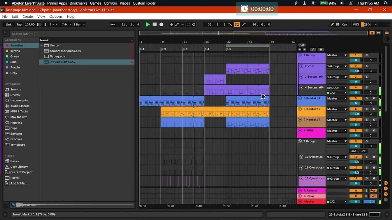 made my First song in ableton IM SWITCHING TO ABLETON - YouTube