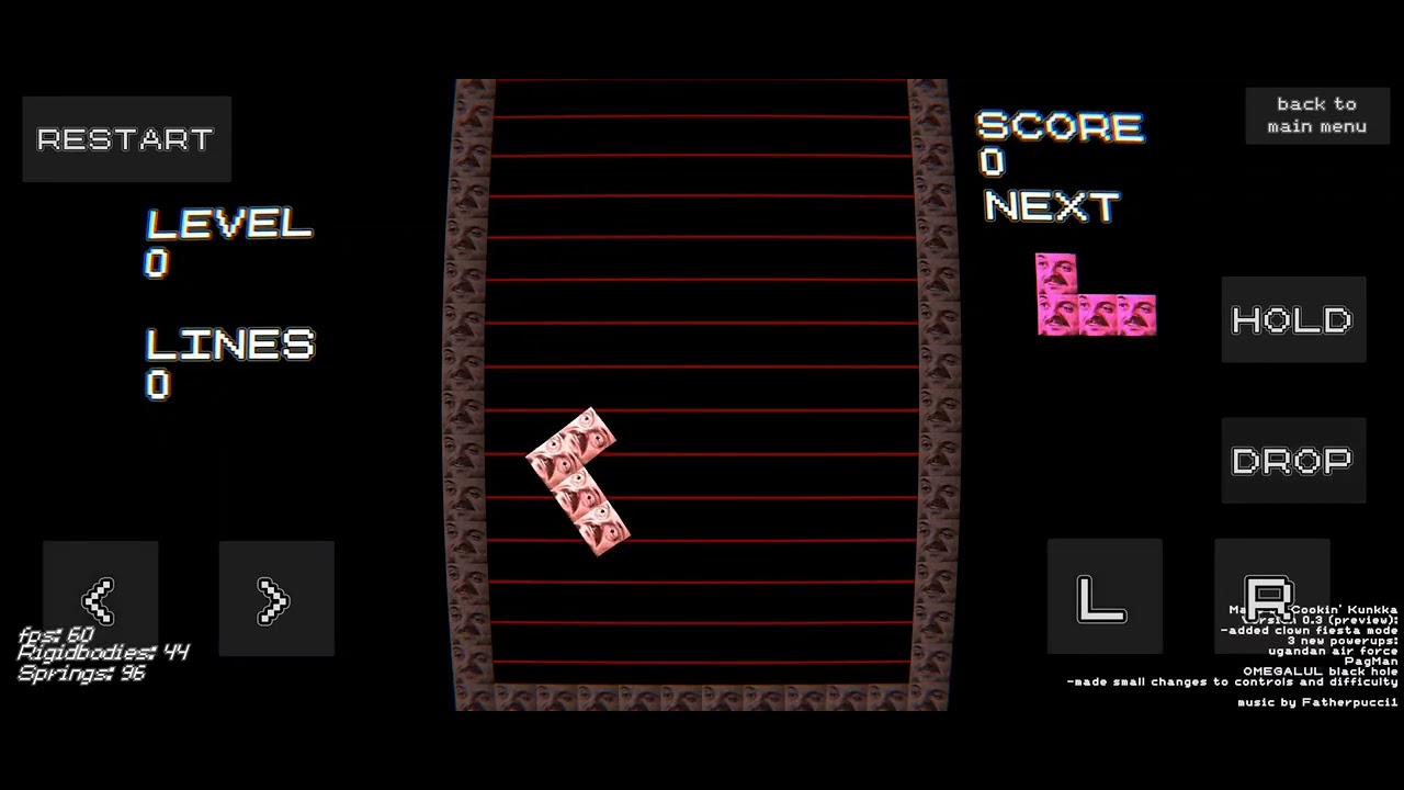 jelly Tetris (some kind of block game) - YouTube
