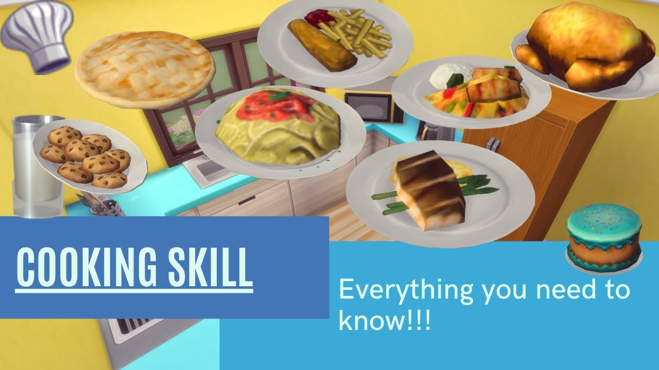 Homestyle Cooking skill tutorial ~ The Sims 4 - YouTube