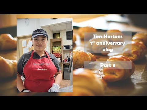 My 1st anniversary in Tim Hortons | Part 3 | Vlog#27 - YouTube