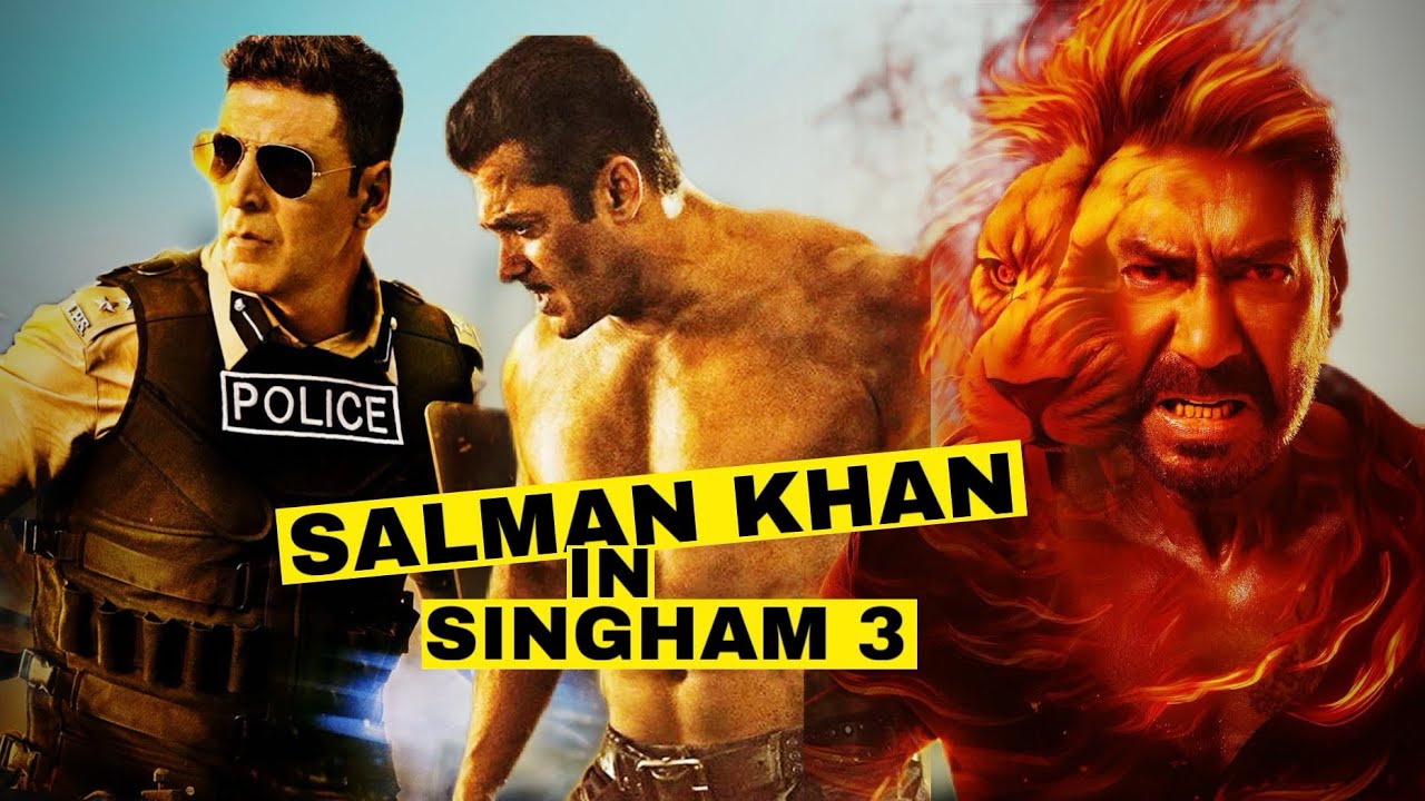 Salman Khan in singham 3 | Ajay | Akshay Cop universe | Flim Frenzy ...