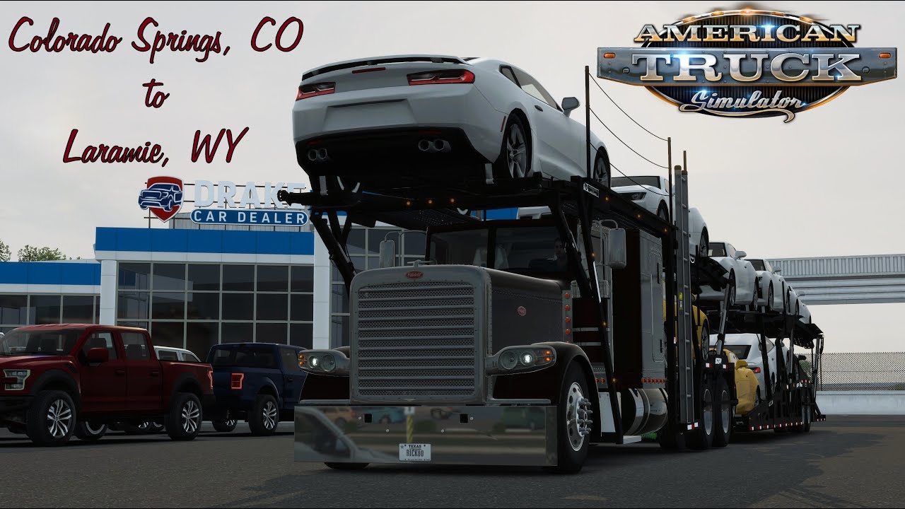 ATS 1.48 - F3D Modding's Peterbilt 389 Autohauler - Serial Black's DD60 ...