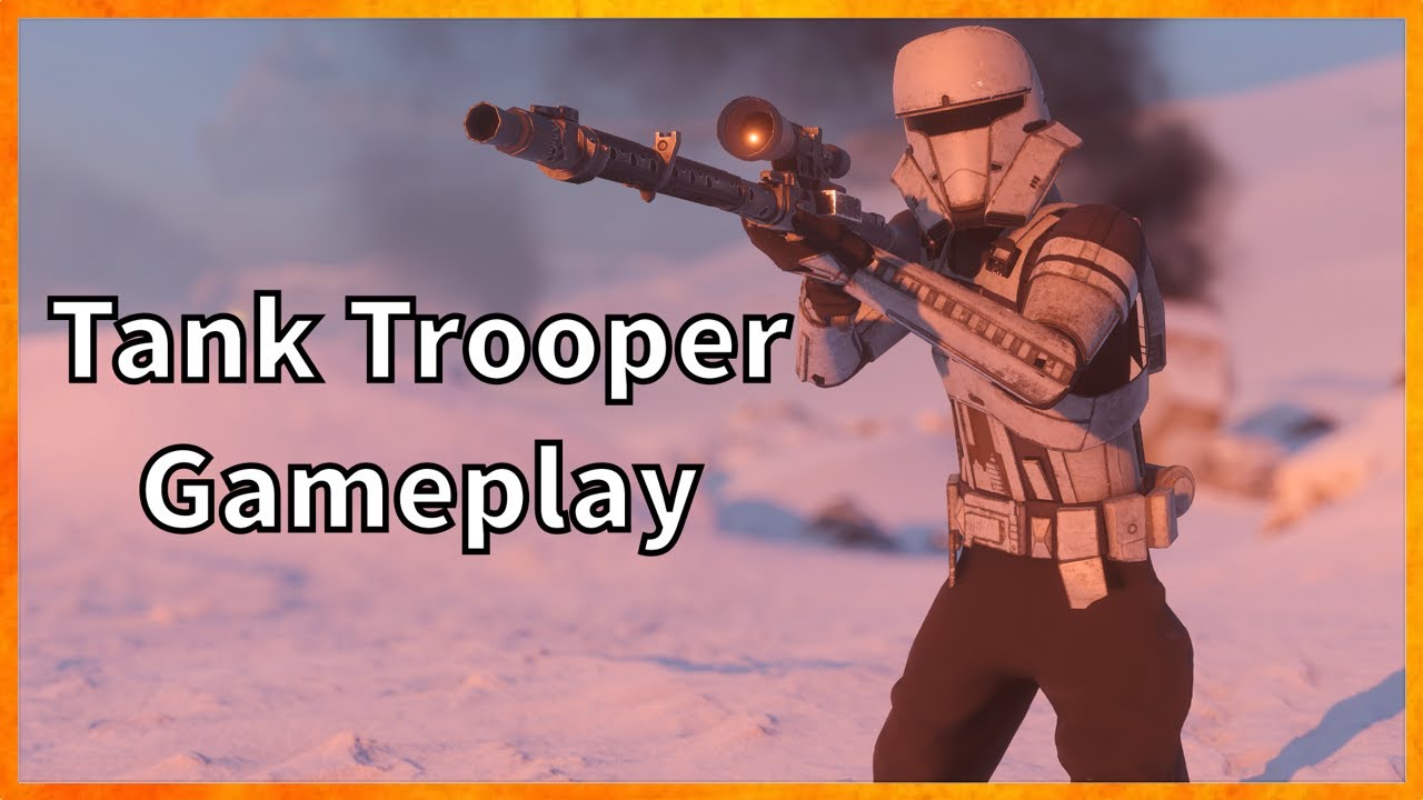 Tank Trooper Gameplay Star Wars Battlefront 2 - YouTube