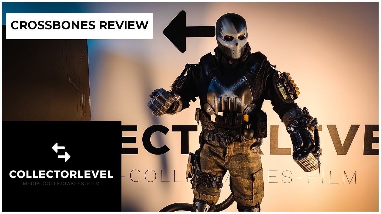 "Crossbones" Art Figures, The Mercenary. Overview and posing session ...