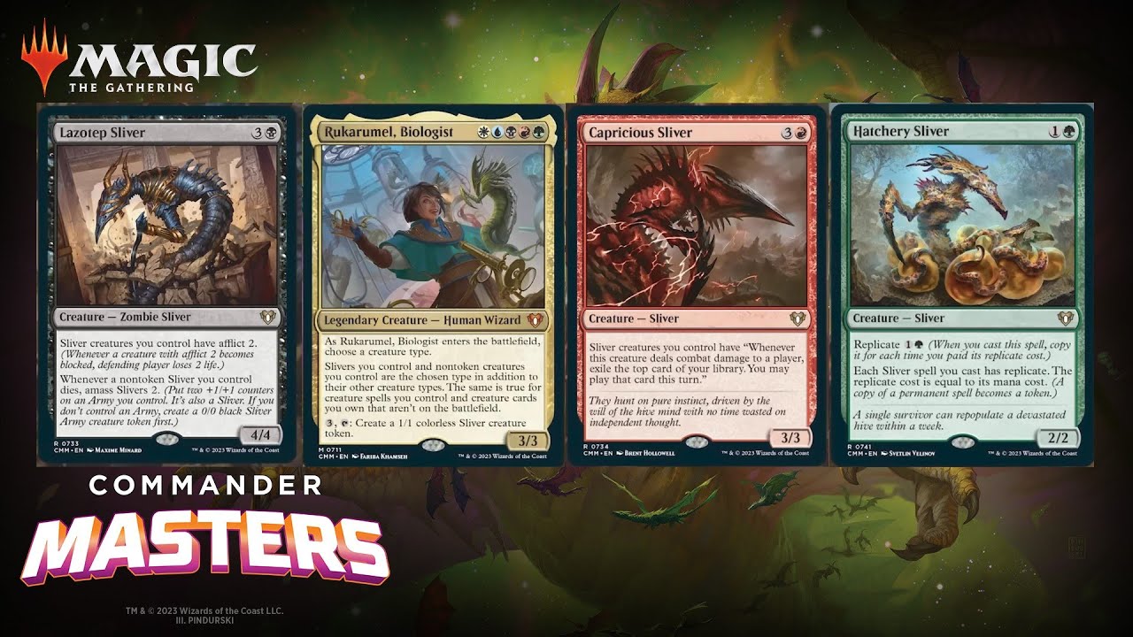 Commander Masters Day 6 - Slivers - YouTube