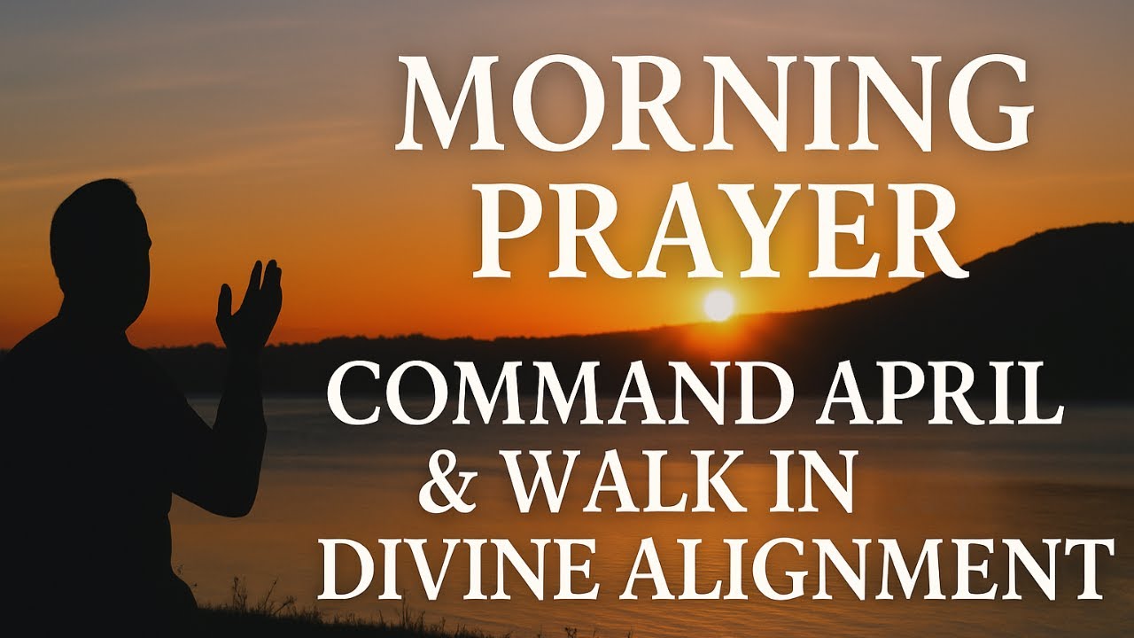 Morning Prayer: Command April & Walk in Divine Alignment - YouTube