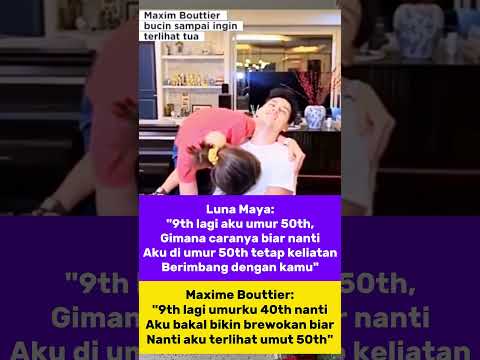 Maxime Bouttier Ubah Penampilan Demi Luna Maya, Netizen: Bucin Banget! #maximebouttier #trending