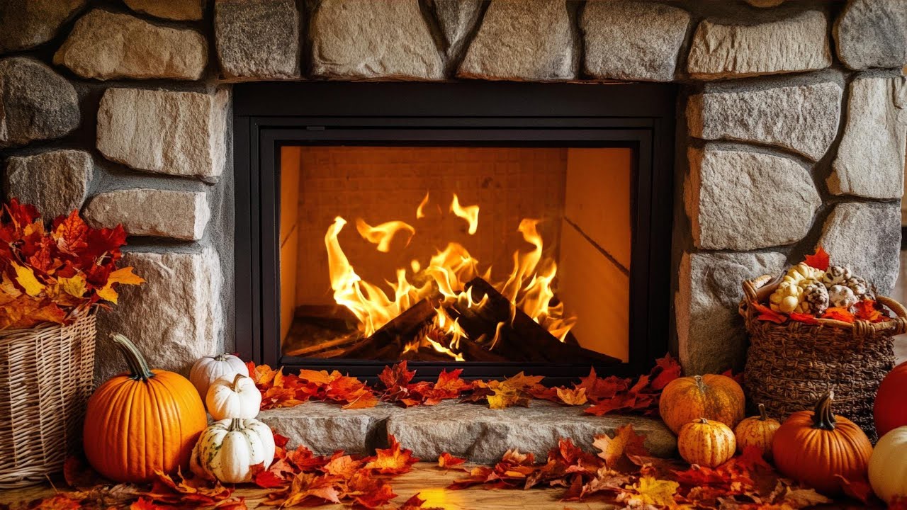 Ultimate 4K Fireplace Ambience with Soothing Crackling Fire Sounds for ...