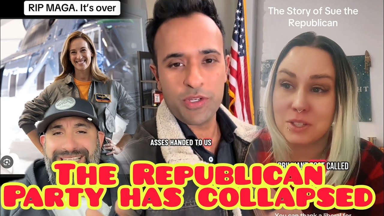 The Republican party is a Paper Tiger. Trump has destroyed it - YouTube