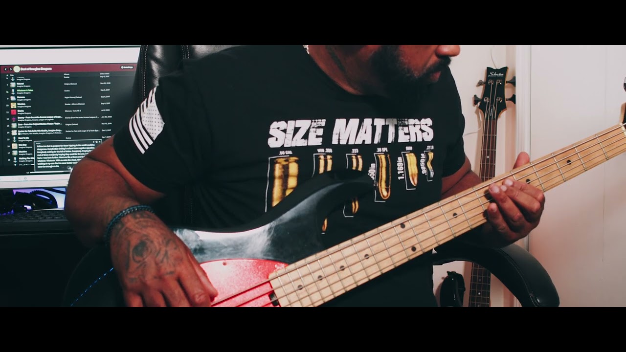 Imagine Dragons Whatever it takes Bass Cover - YouTube