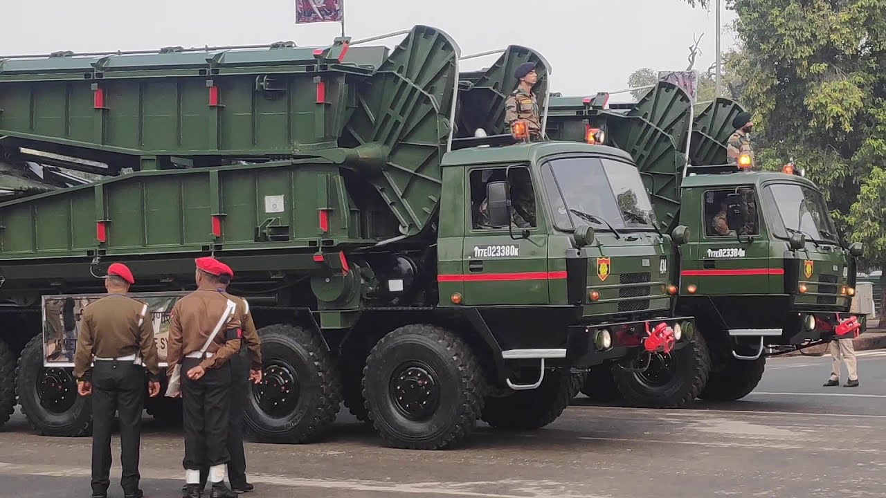 Indian Army mighty Tanks at India Gate Republic Day Parade Rehearsal ...