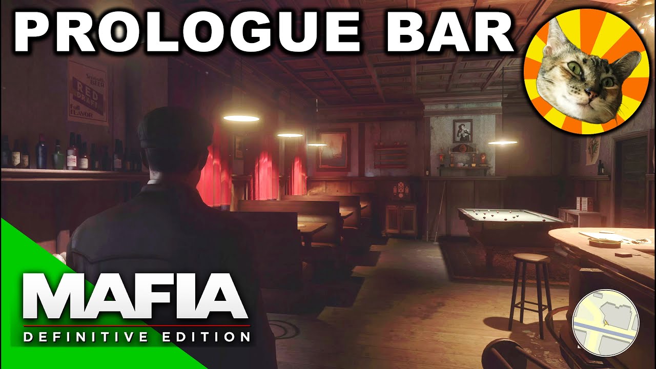 The bar from Prologue | Mafia: Definitive Edition (1930s America) - YouTube