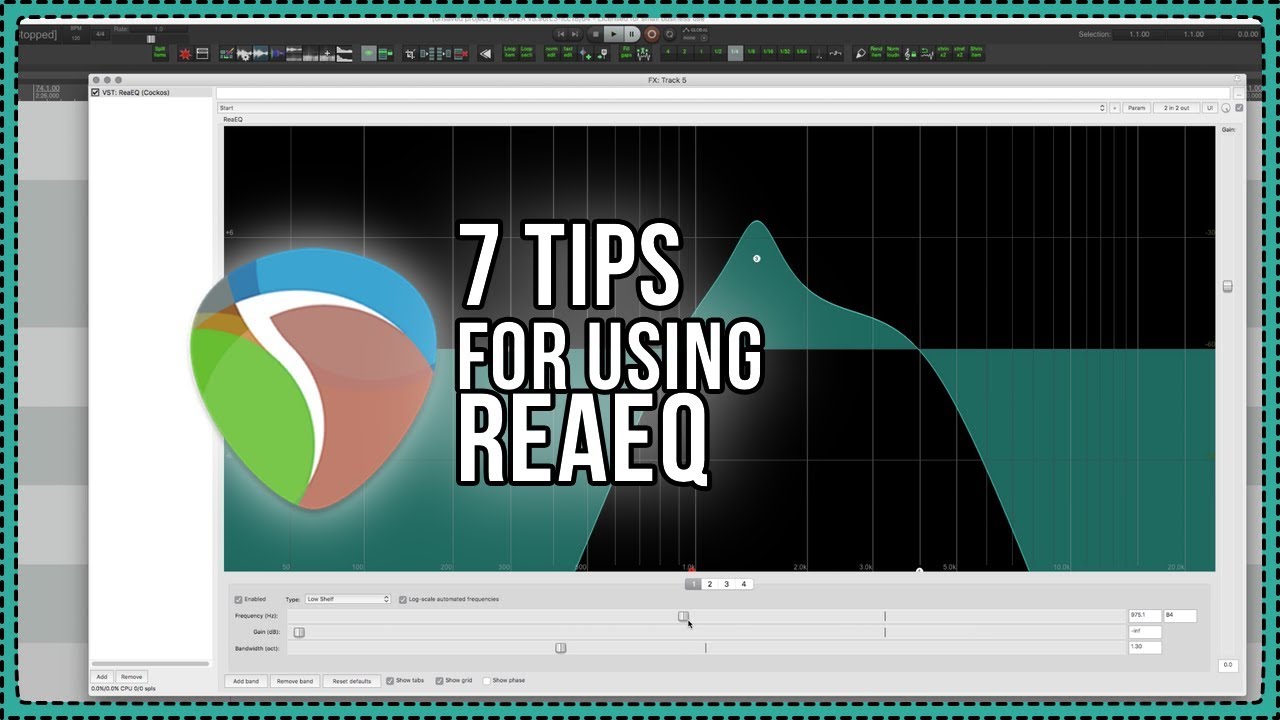 7 Quick Tips for ReaEQ - YouTube